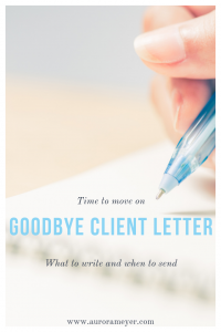 Goodbye client letter - Dispatches from the Castle